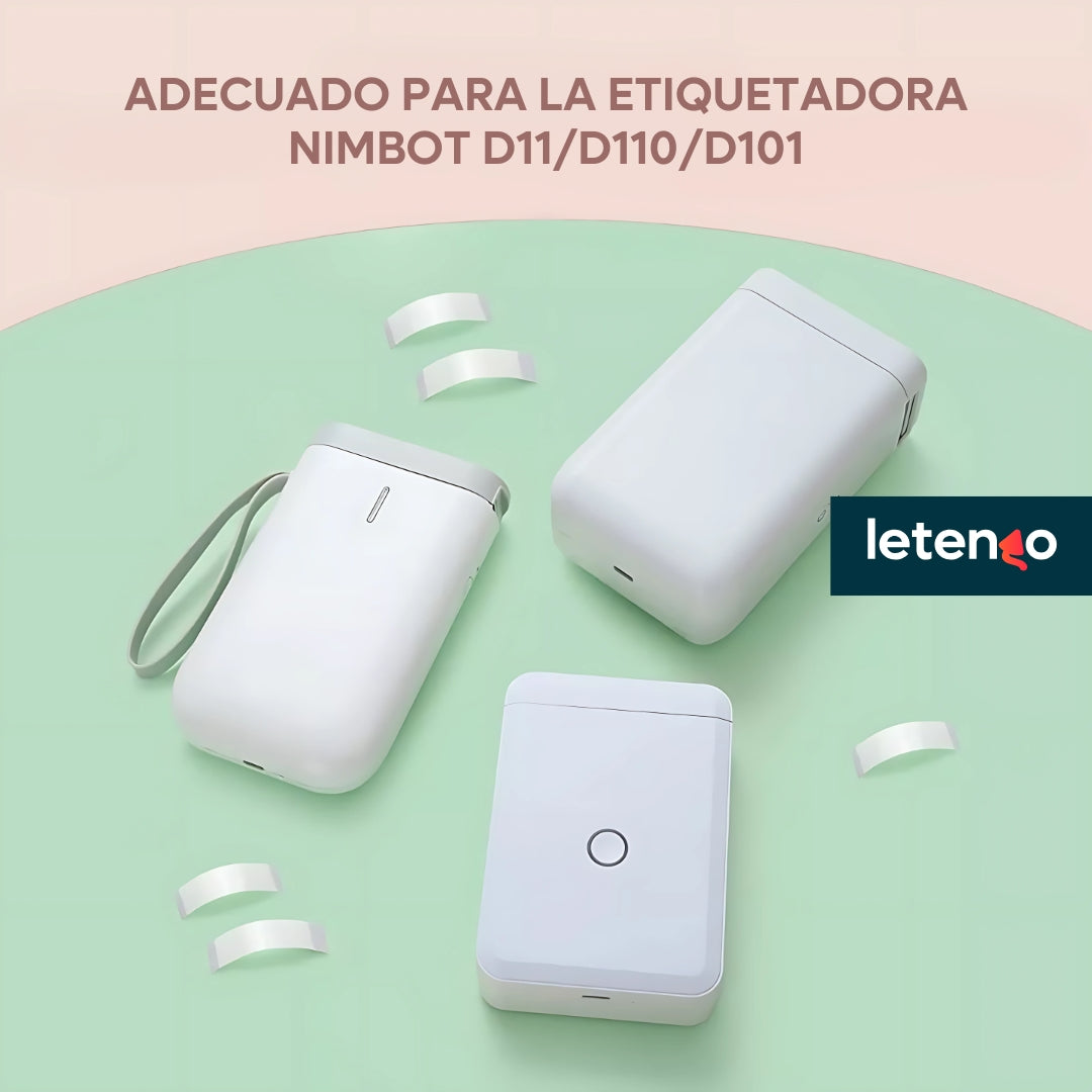 Etiquetas Papel Para Impresora Niimbot D11 D110 D101 Cinta – Le tengo